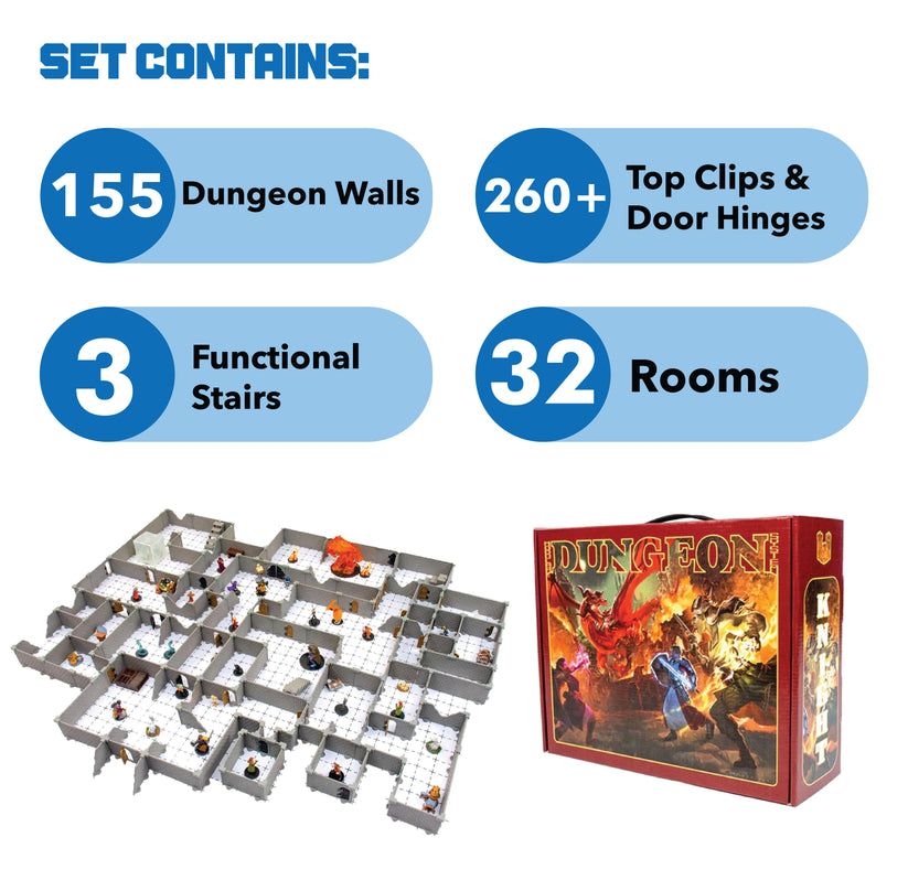Modular Dungeon System - Knight Set | Dirt Cheap Dungeons: D&D Dungeon