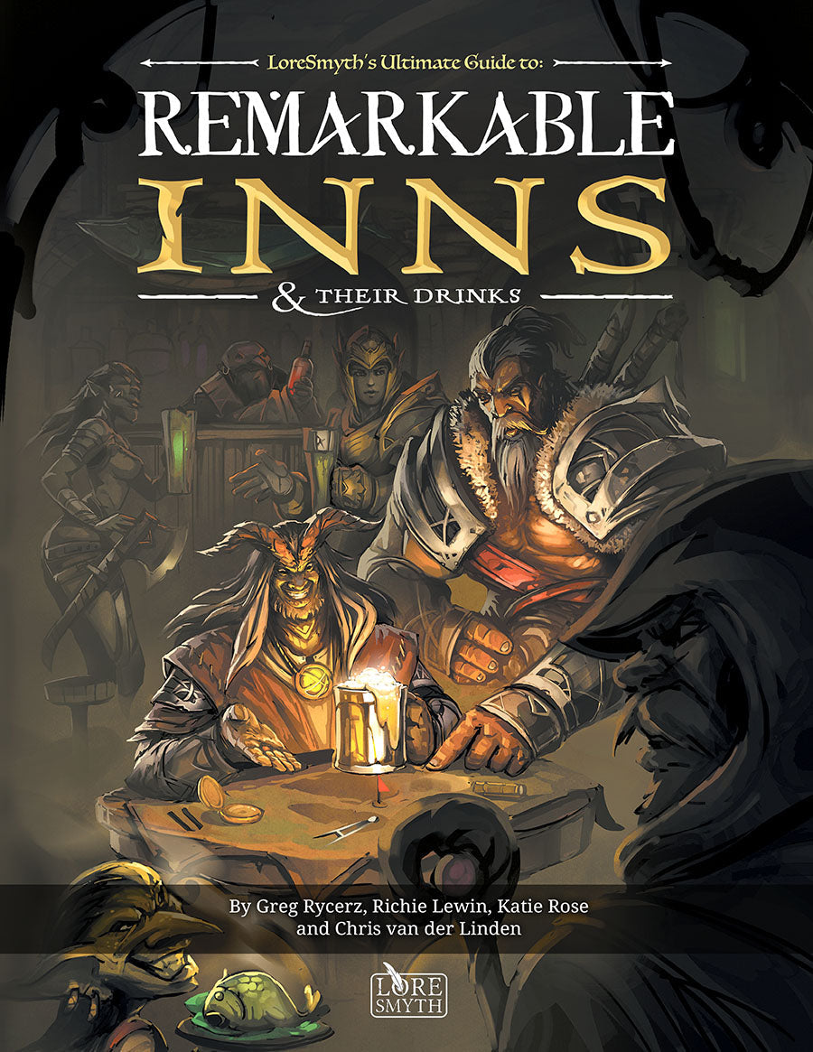 Remarkable Inns & Their Drinks (Softcover) – Dirt Cheap Dungeons