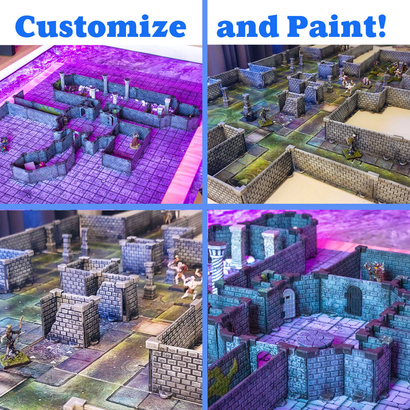 Modular Dungeon System - Rogue Set | Dirt Cheap Dungeons