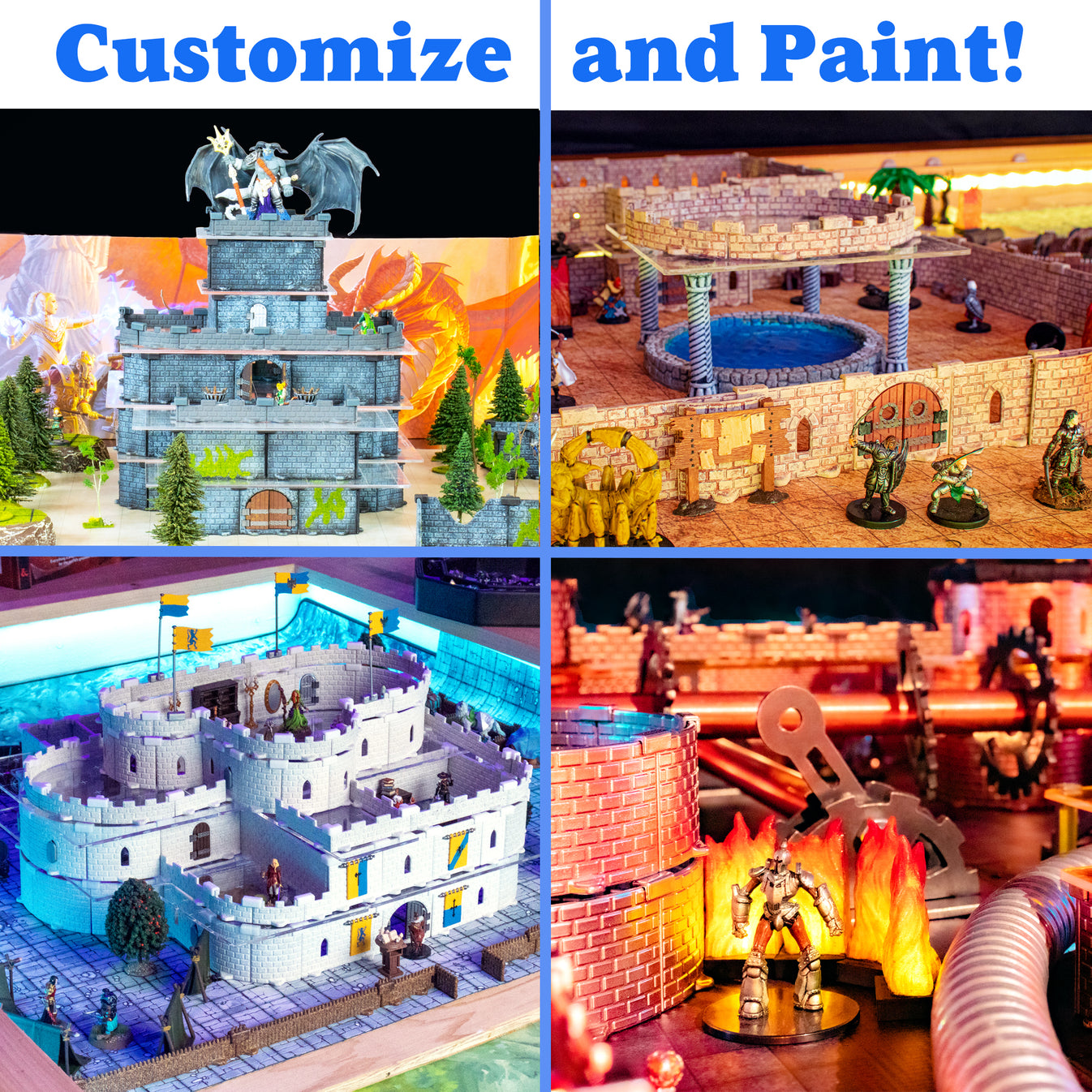 Wizard Tower Terrain Set – Dirt Cheap Dungeons