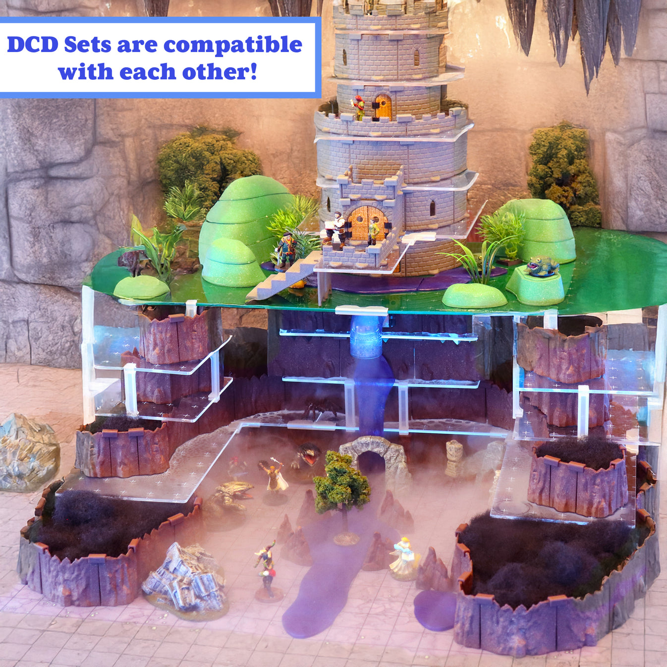 Troll Cavern Terrain Set – Dirt Cheap Dungeons